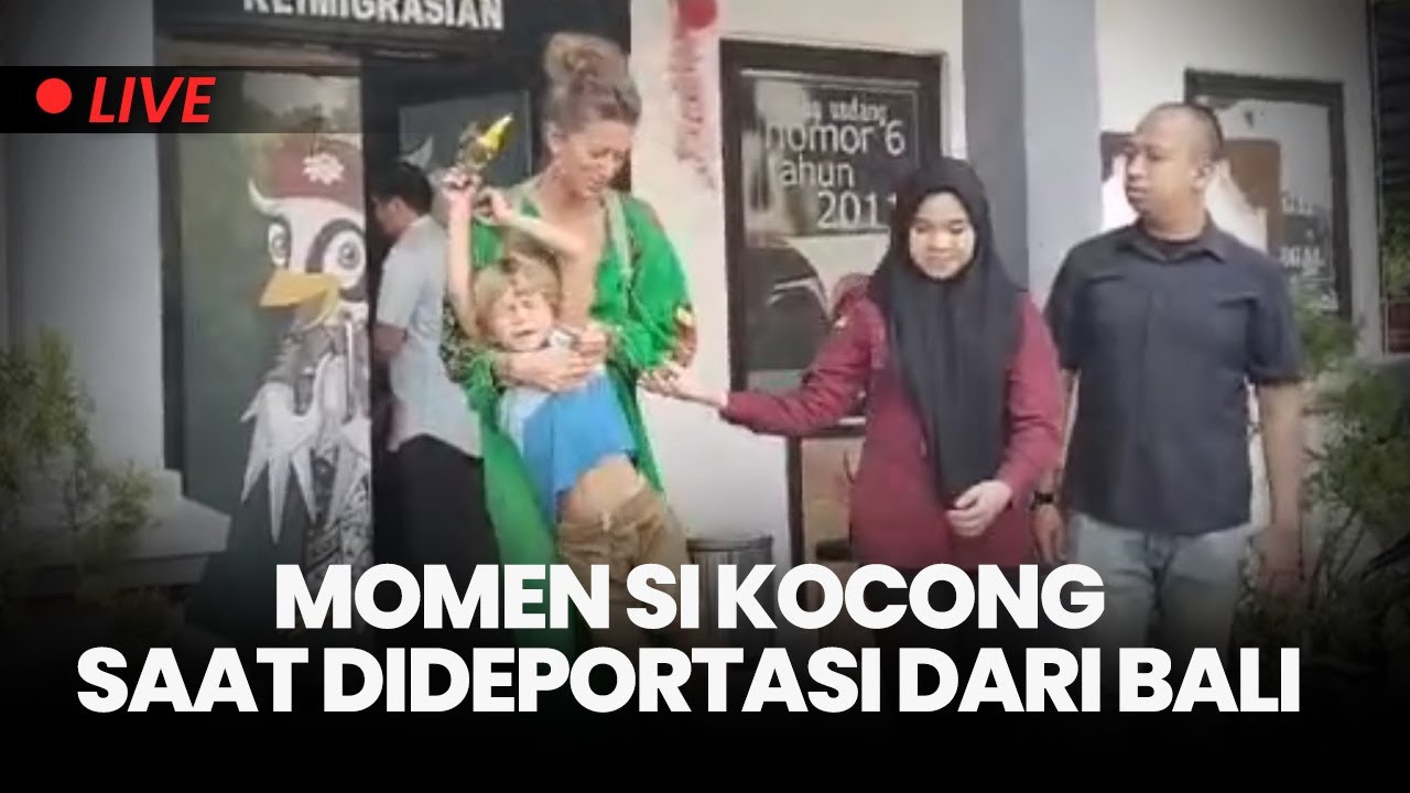 🔴Kocong, Bocah Viral di Bali Asal Ukraina Akhirnya Dideportasi dari ...