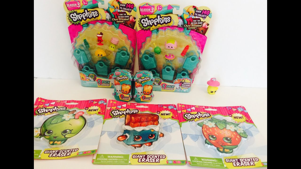 Moose Toys Season Three Shopkins Toy Review Video - YouTube