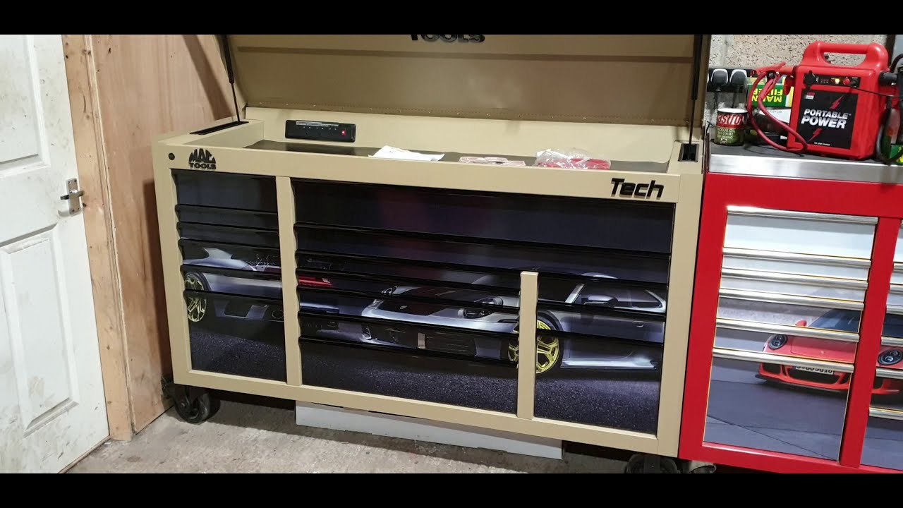 Mac Tools MB1084DT Tech Series Workstation. Snap On rival. 700lbs ...
