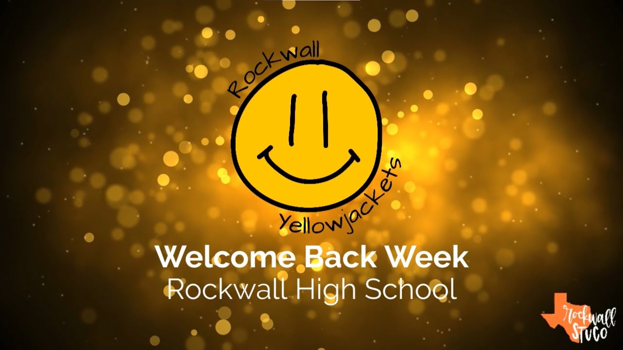 Welcome Back Week - Rockwall HS StuCo - YouTube