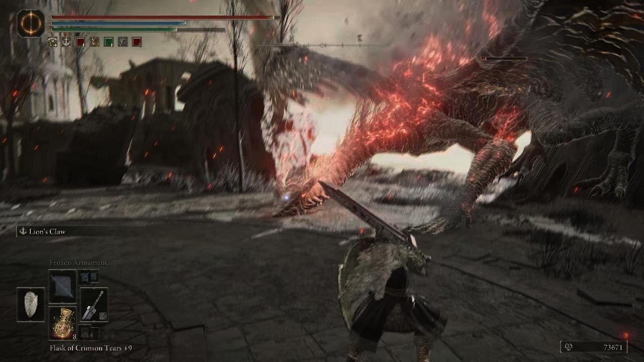 Faram Azul Dragon ELDEN RING - YouTube