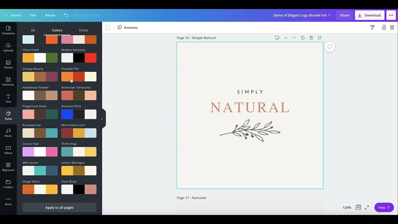 Elegant Canva Logos - How To Create, Edit, and Customize A Logo - YouTube