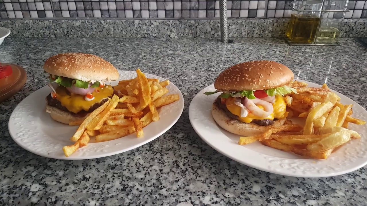 Evde Bombastic Hamburger Köfte Nasıl Yapılır? / Whopper Menü Challenge ...