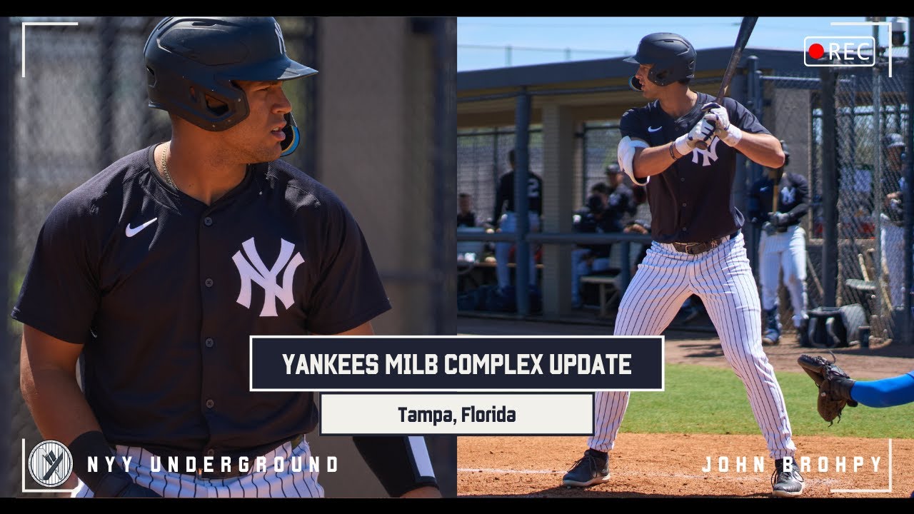 Yankees Minor League Complex 03/19/24 - Spencer Jones, Agustin Ramirez ...
