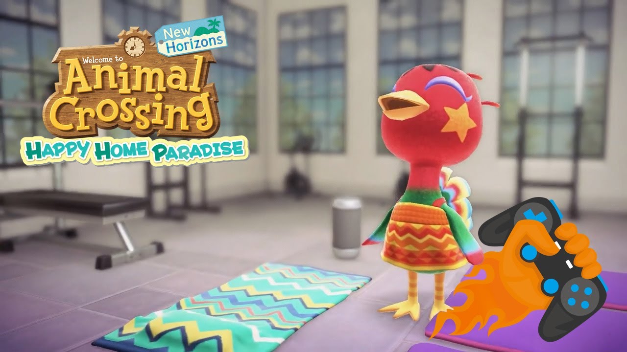 Workout Workshop | Rio | Animal Crossing: Happy Home Paradise - YouTube