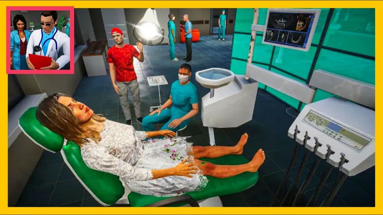 Virtual Doctor Sim My Hospital ER Emergency Games - YouTube