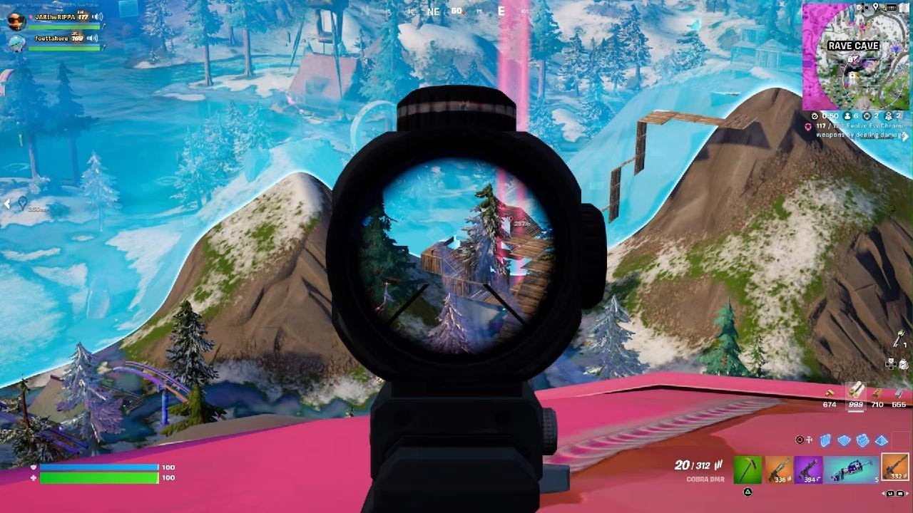 Fortnite bullet taken by jet stream - YouTube