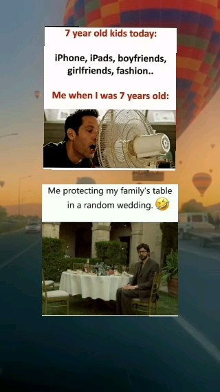seven years old me, me protecting my family's table 😅 #memes #funny # ...