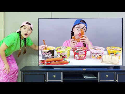 Ateş Baharatlı Erişte Mukbang DONA