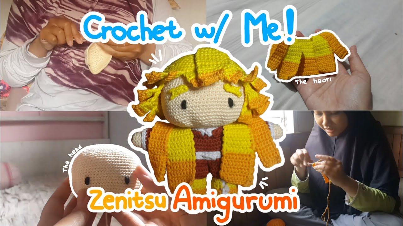 Crochet Zenitsu with Me!!! | Timelapse - YouTube