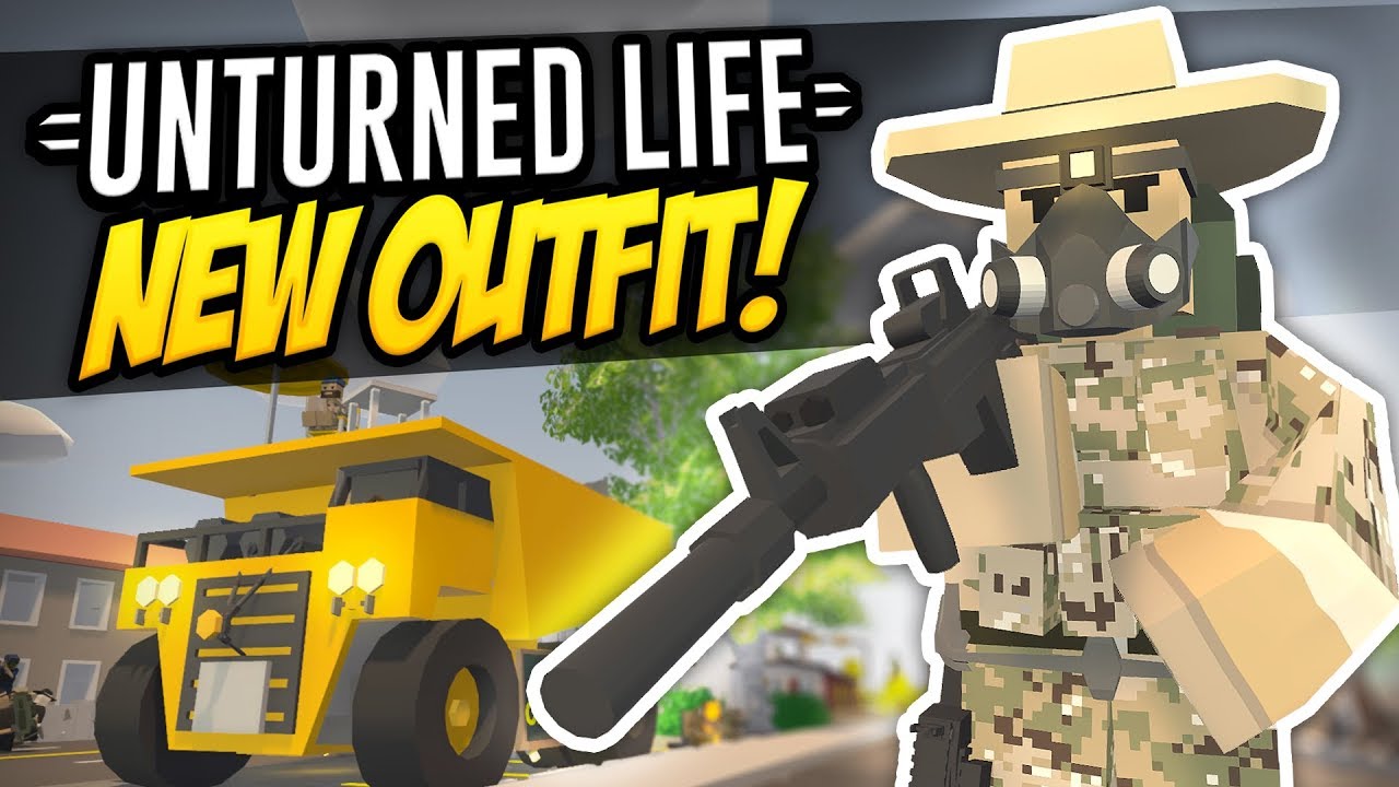 NEW OUTFIT - Unturned Life Roleplay #439 - YouTube