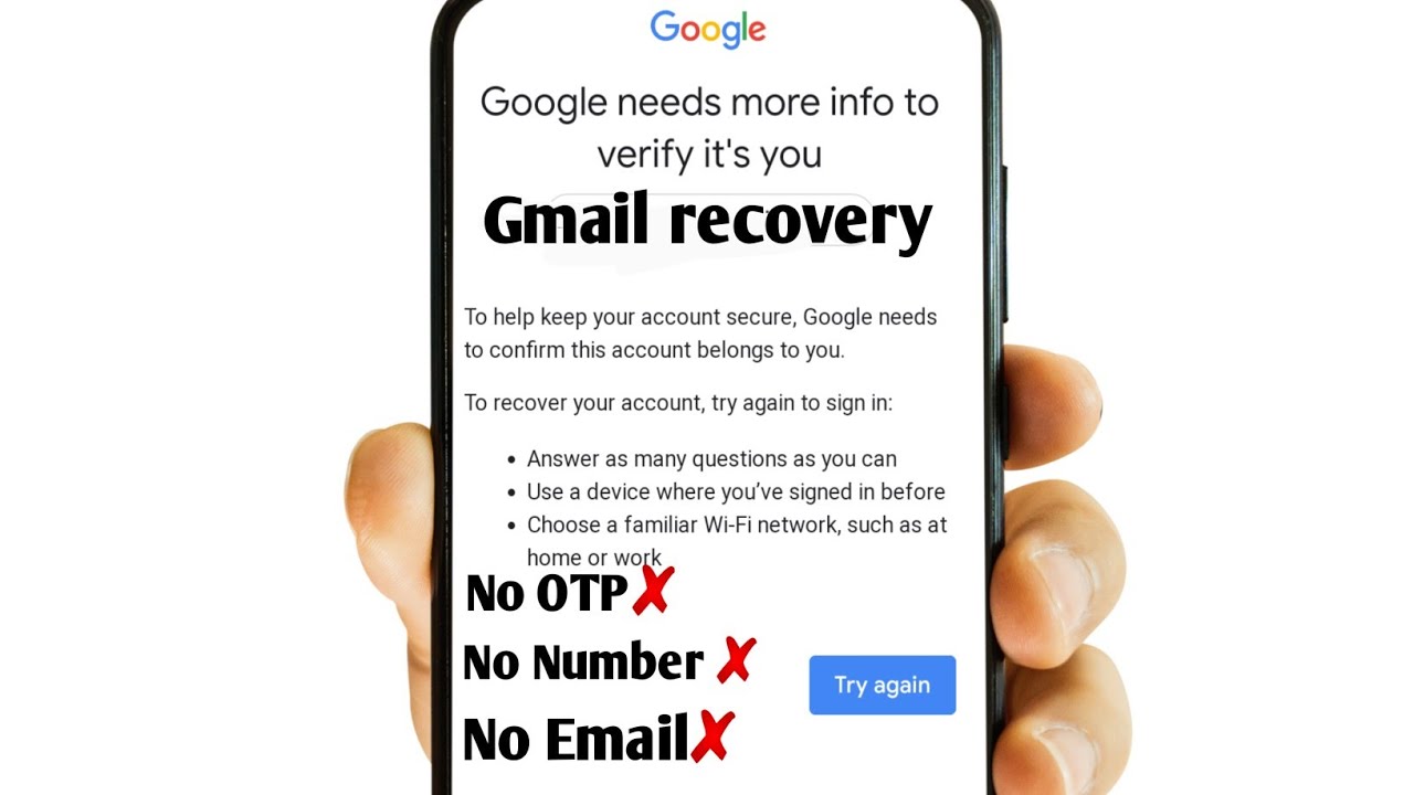 Gmail Account Recover Kaise Kare 2023 Recover Gmail Without Phone Or gmail-account-recover-kaise-kare-2023-recover-gmail-without-phone-or