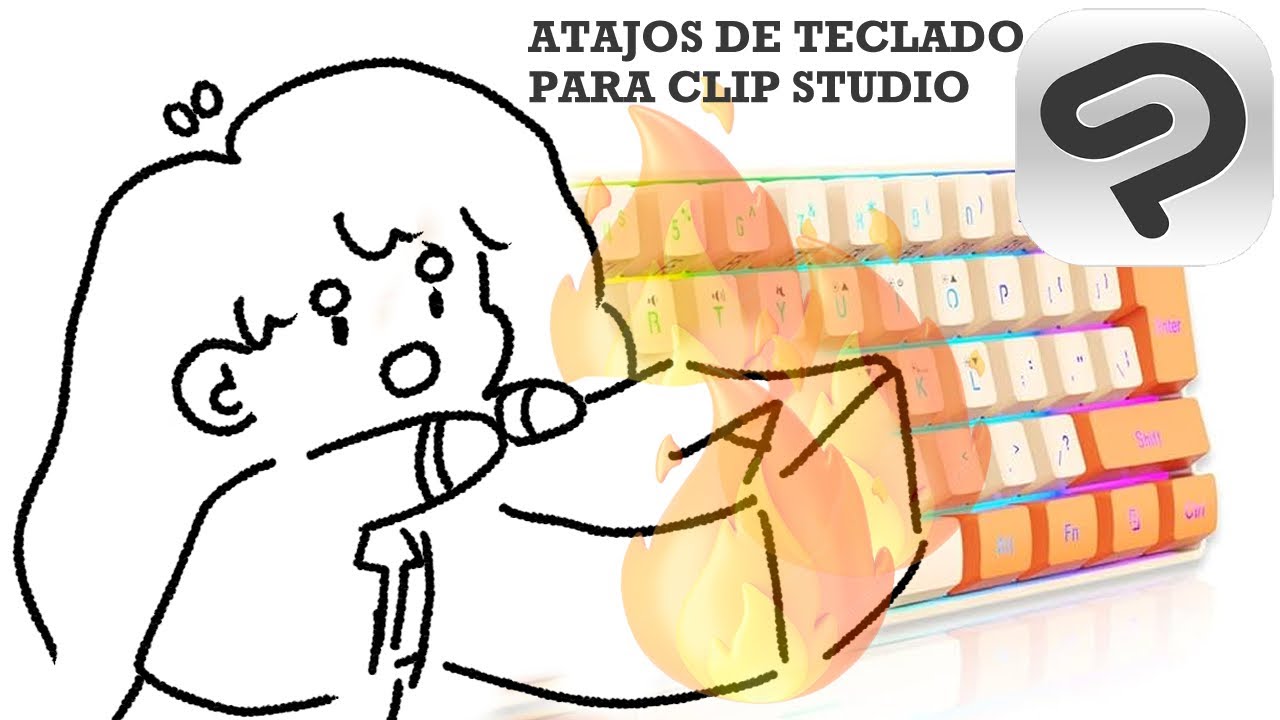 Shortcuts en CLIP STUDIO PAINT [TUTORIAL ESP] - YouTube