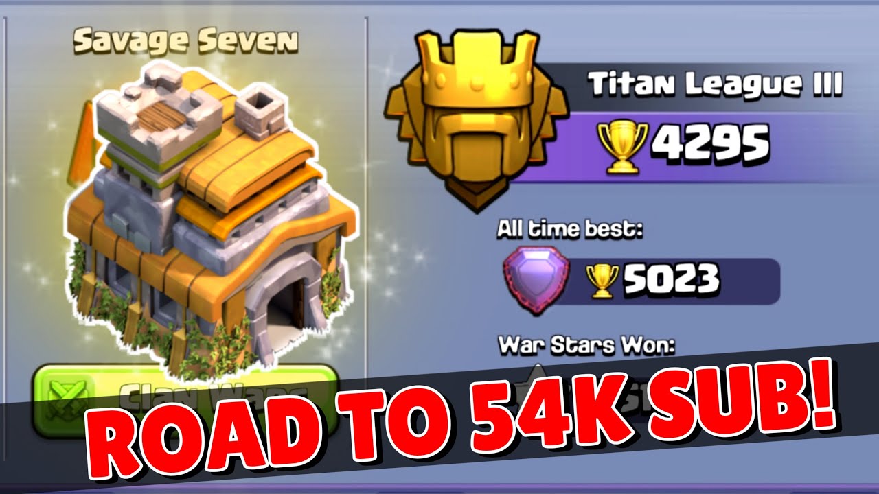 Live with Asia's 1st TH7 Legend ID - COC LIVE || INDIAN CLASHER - YouTube