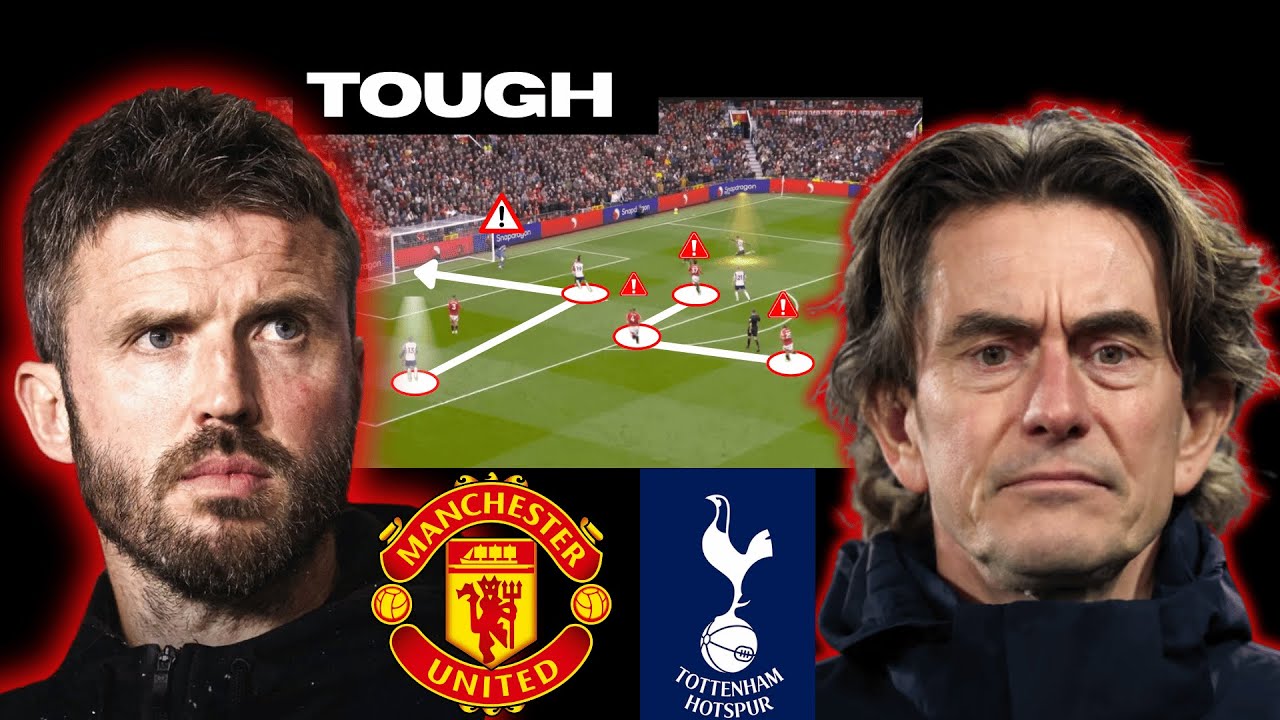 This is How Michael Carrick Beats Spurs (MUN vs TOT) - YouTube