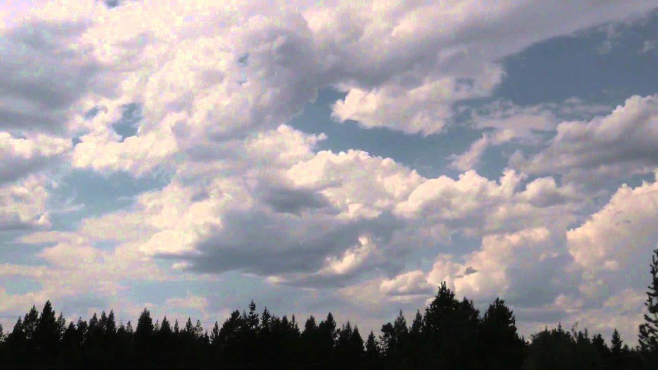 Rolling Clouds Time Lapse July 31st 2014 - YouTube