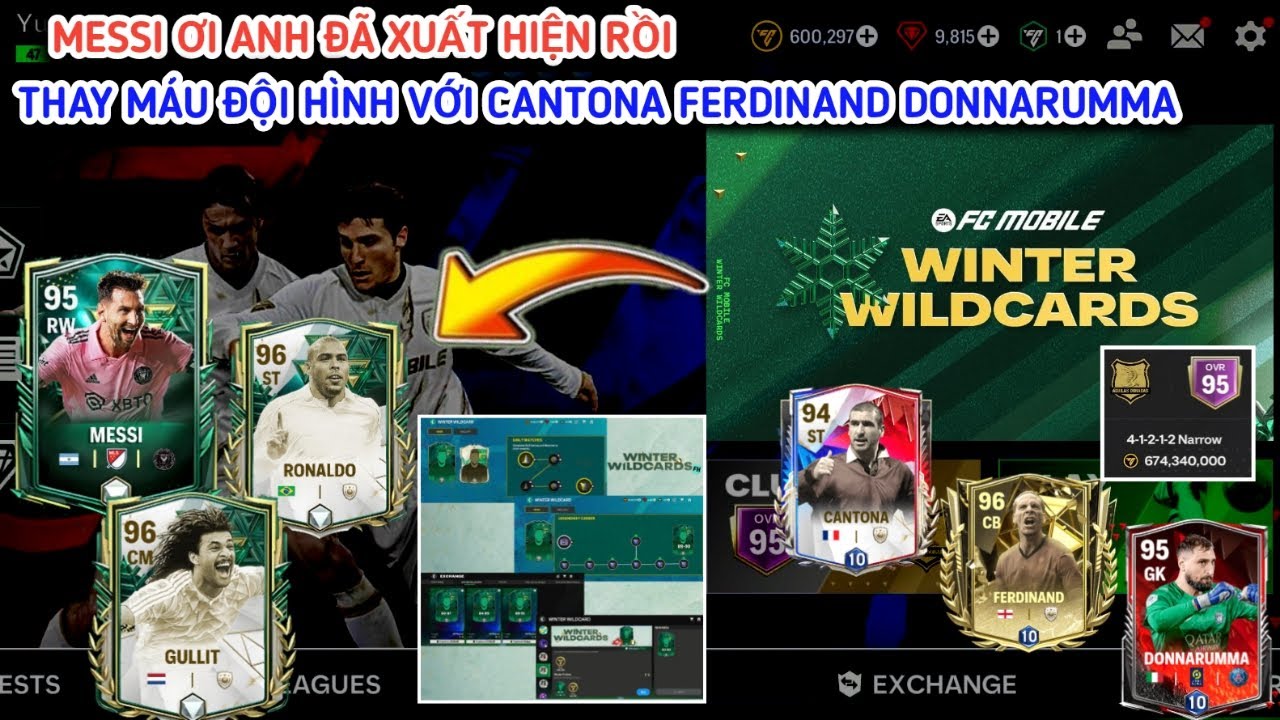 NEWS FC MOBILE | MESSI ƠI ANH ĐÃ XUẤT HIỆN THẬT RỒI | THAY ĐỔI ĐỘI HÌNH ...