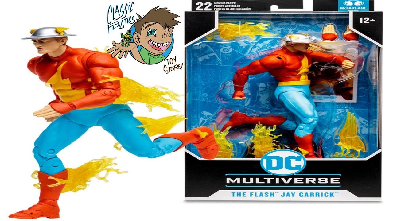 DC McFarlane Multiverse - Jay Garrick (The Flash Age) Action Figure ...