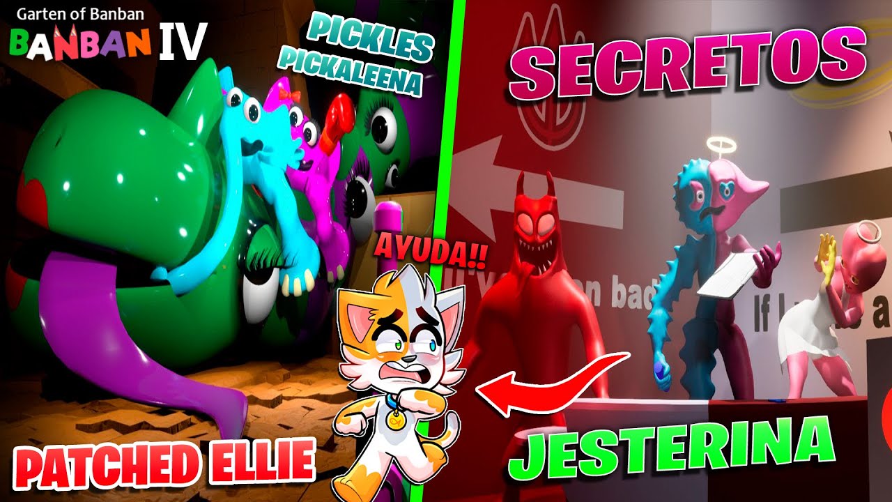 ¡EL SECRETO DE JESTERINA! 😨 COACH PICKLES Y PICKALEENA vs PATCHED ELLIE ...