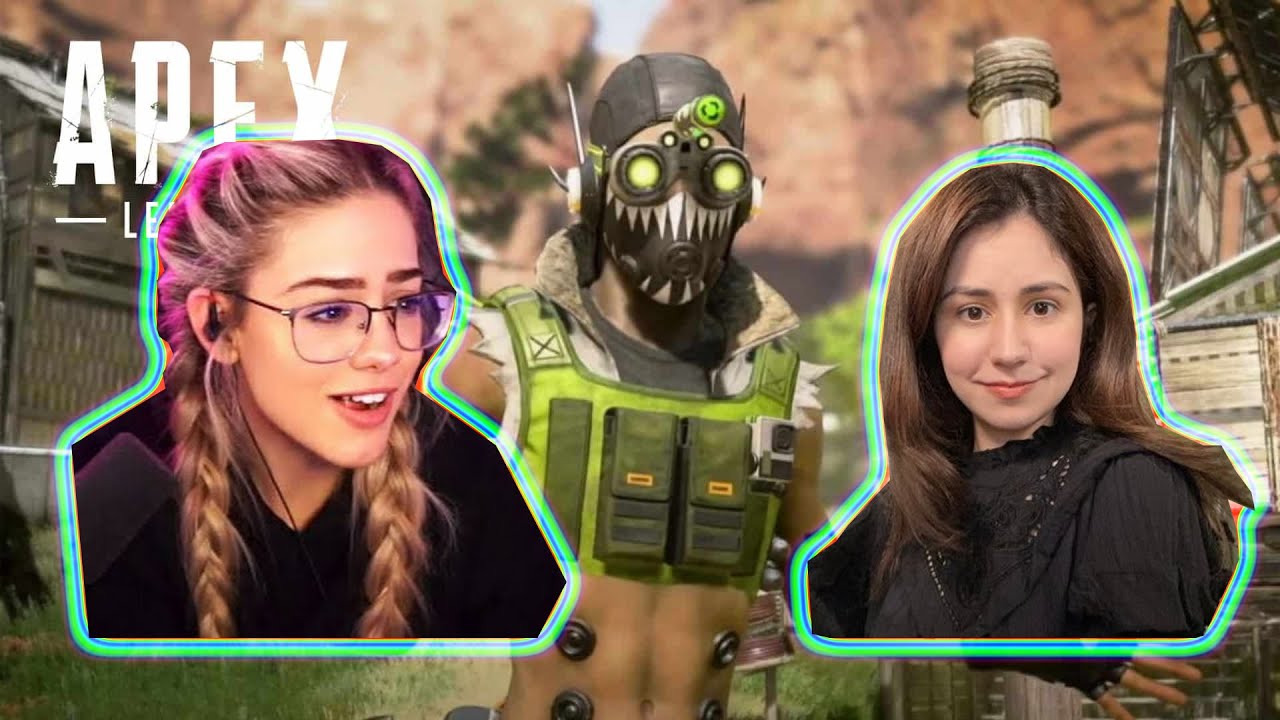 I CARRIED TWO GIRL GAMERS IN APEX Legends MOBILE! - YouTube