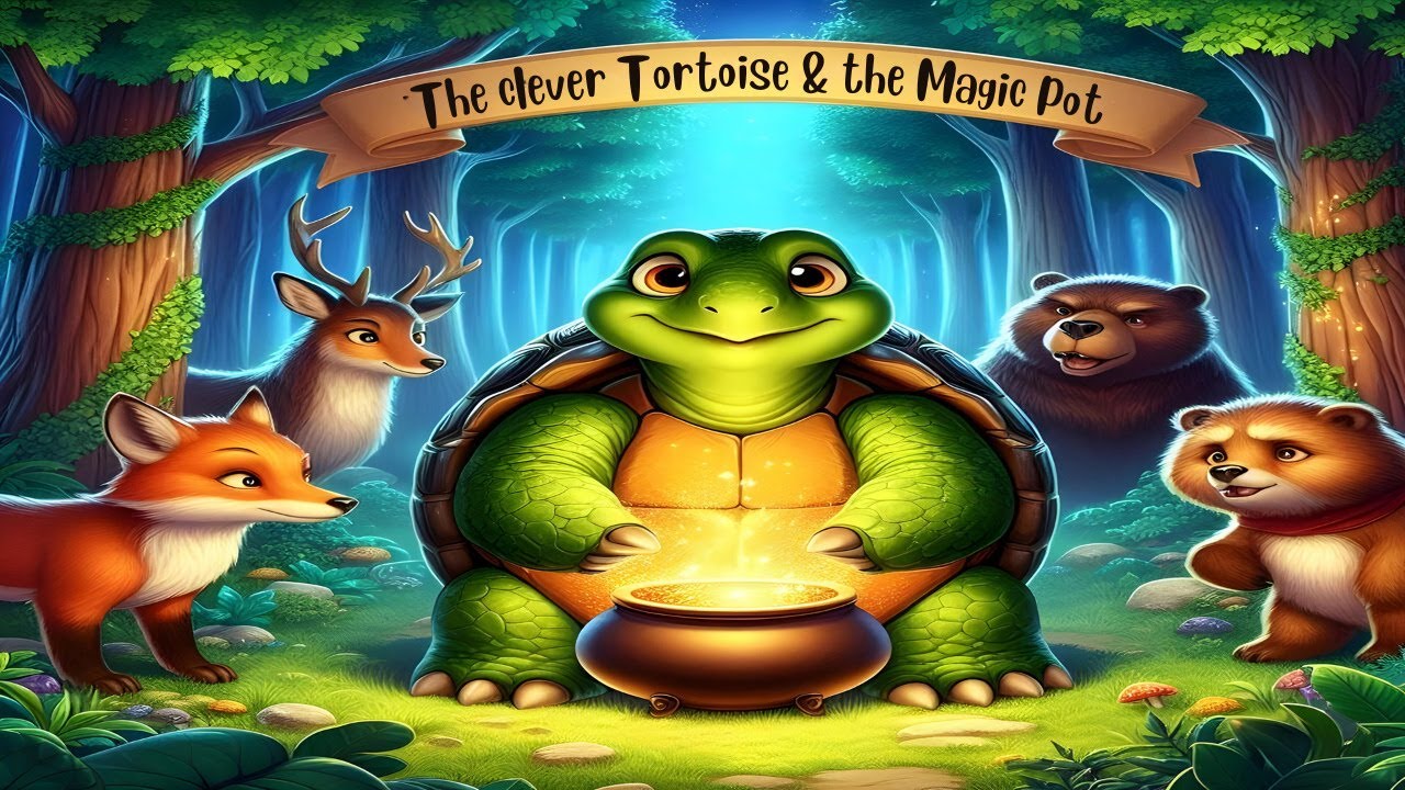 The Clever Tortoise and the Magic Pot. - YouTube
