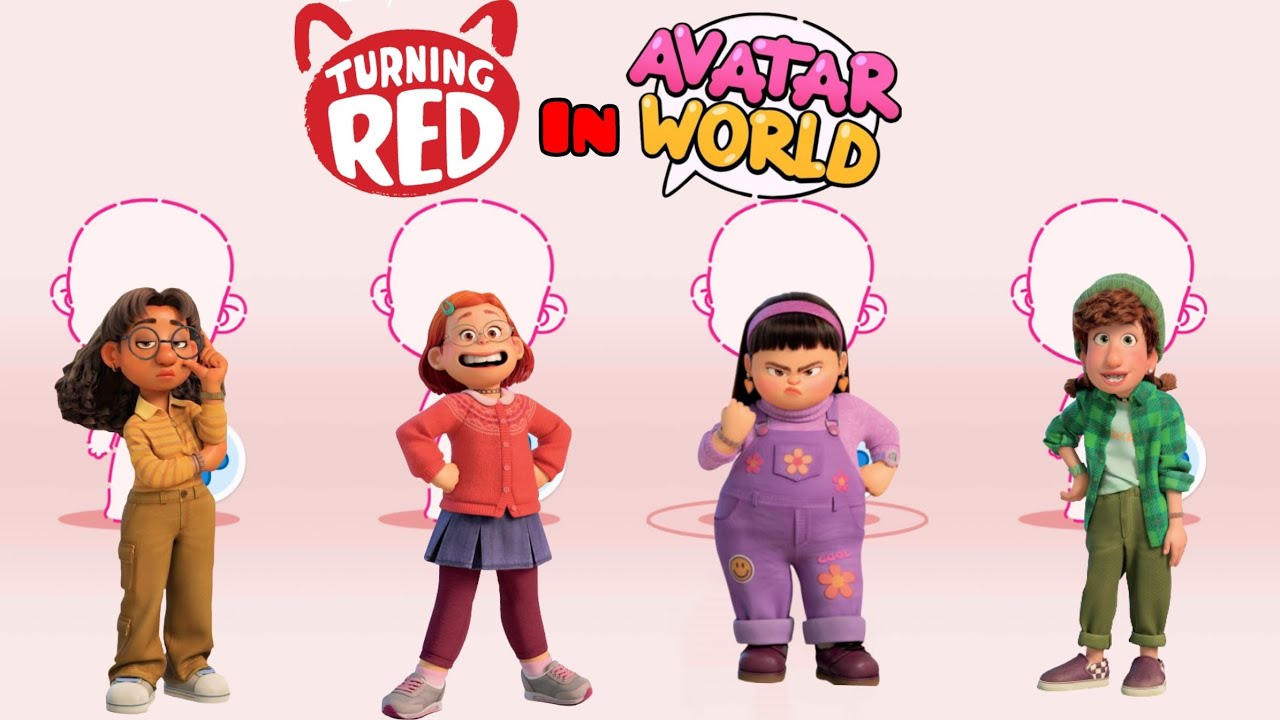 How To Make Turning Red ♥️🍒 in Avatar World!! #avatarworld #turningred ...