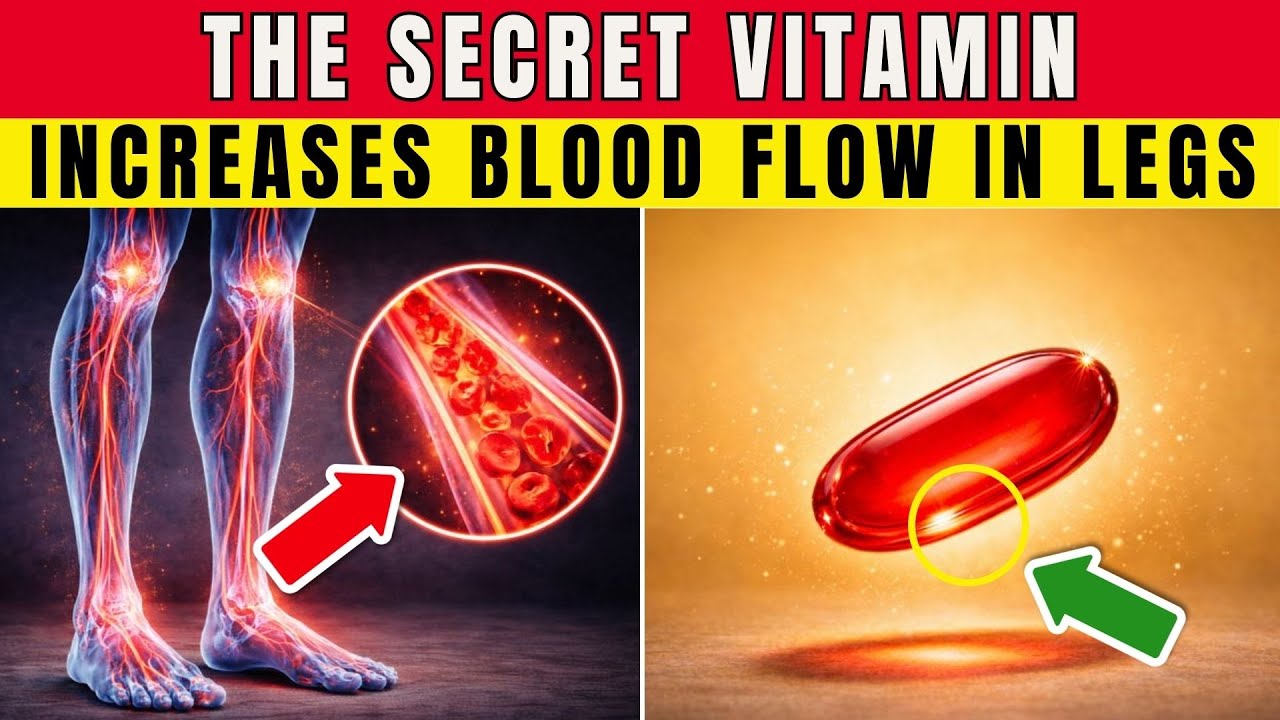 Take These 3 Vitamins for Stronger Legs Fast After 60 | Senior Health ...