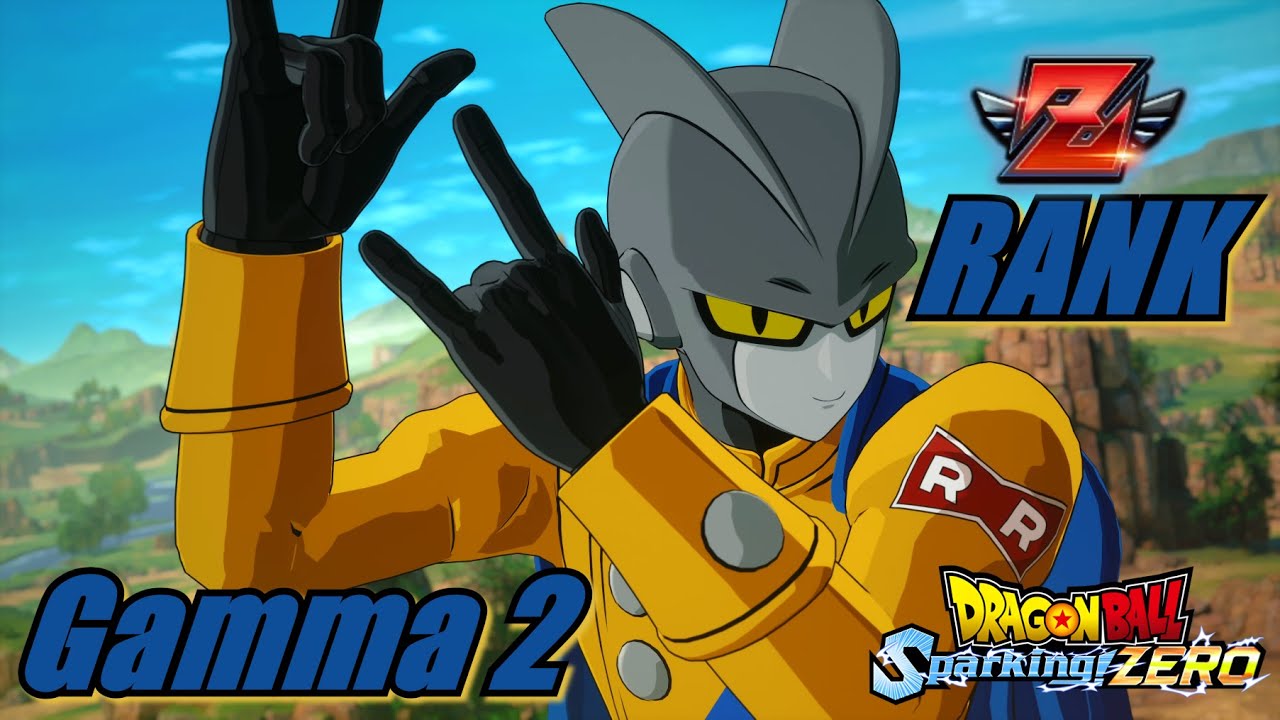 How a Z Rank Uses Gamma 2 | Dragon Ball Sparking Zero (NEW PATCH & DLC ...