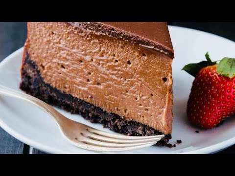 Chocolate cheese moose desert - YouTube
