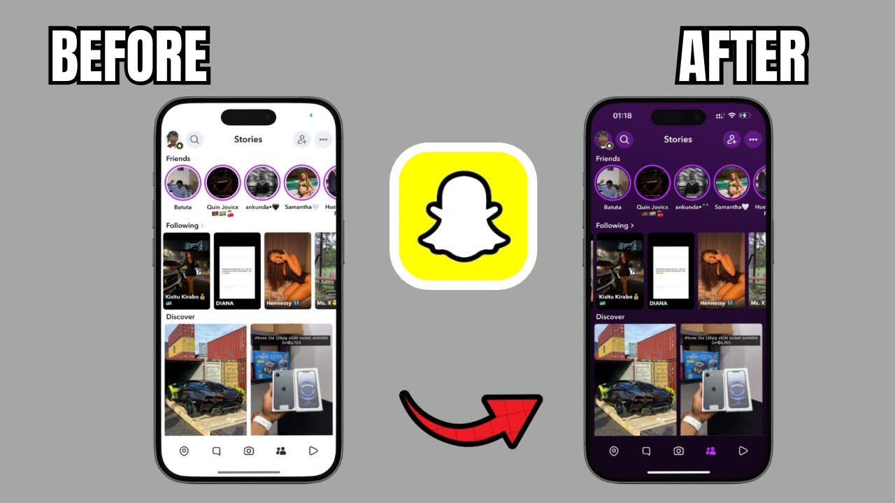 How to Set Up Themes On Snapchat | Customize Themes On Snapchat - YouTube