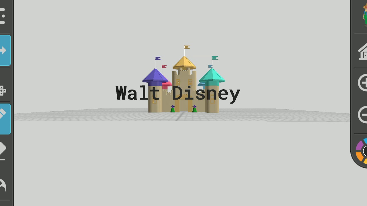 Walt Disney Logo Pixarr Cars 2 Roblox - YouTube
