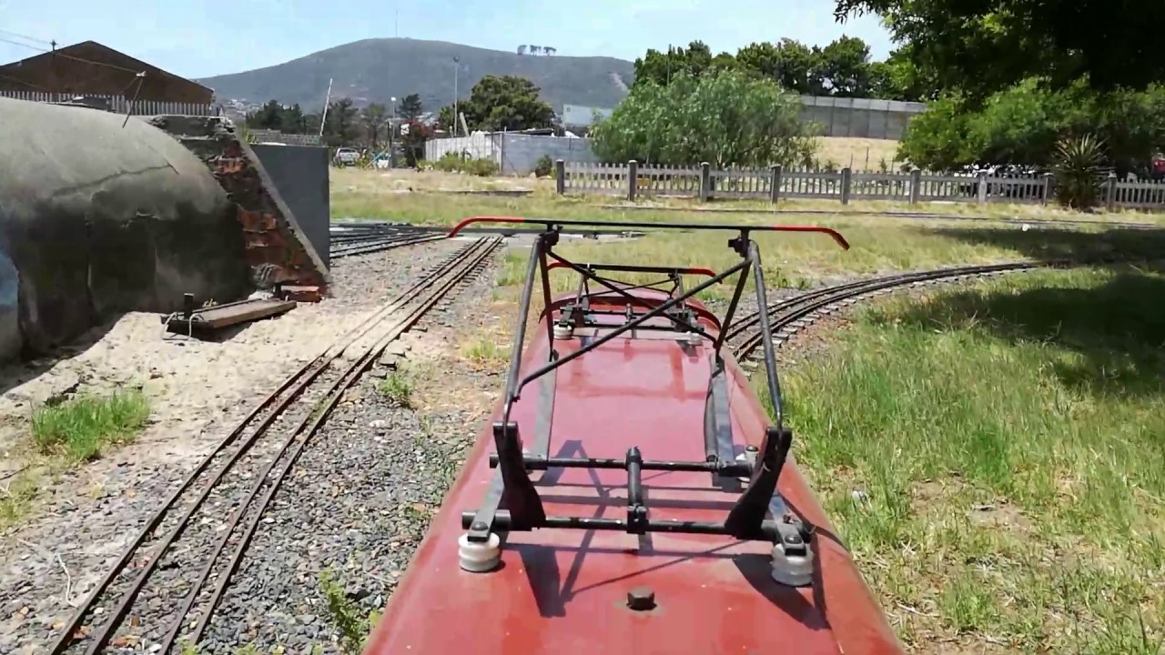 "Cab Ride" with South African Railways electric loco replica. - YouTube