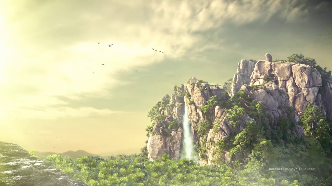 The Jungle - Digital Matte Painting - YouTube