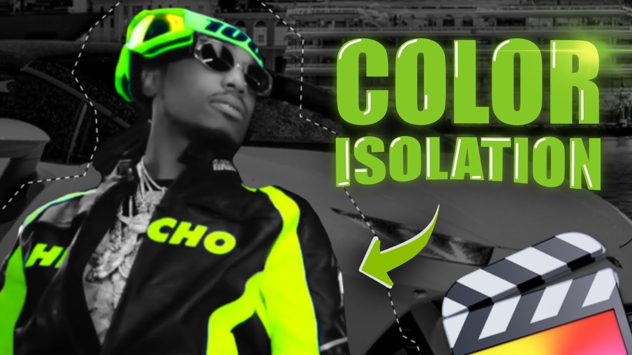 COLOR Isolation Video Effect | FCPX - YouTube