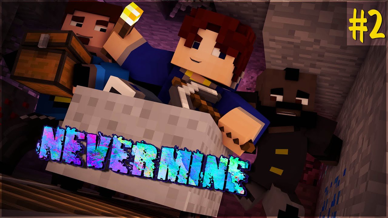 Minecraft: Nevermine #2 - АТАКА НЛО и СРАЧЬ С ТОМАСОМ (трэш и угар ...