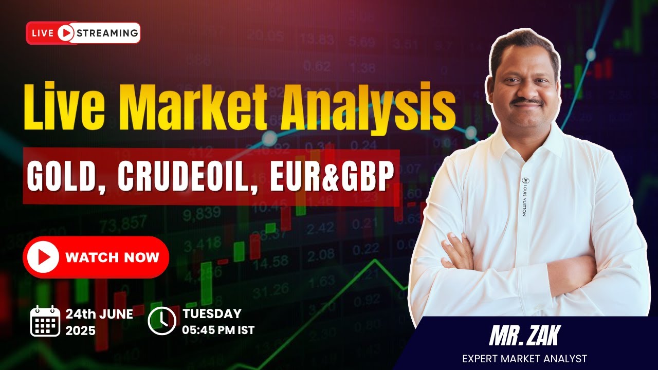 Live Market Analysis | Mr.Zak | 24/06/25 - YouTube