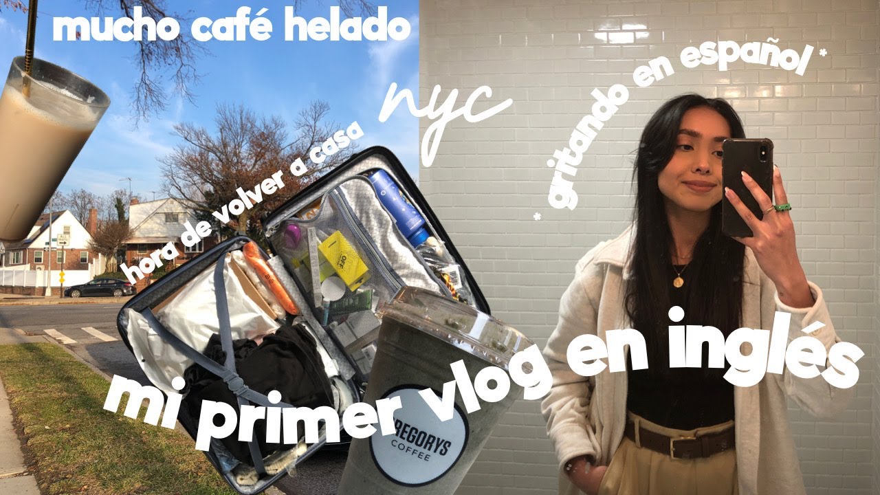 mi primer vlog en inglés | VLOGMAS DIA 9 - YouTube