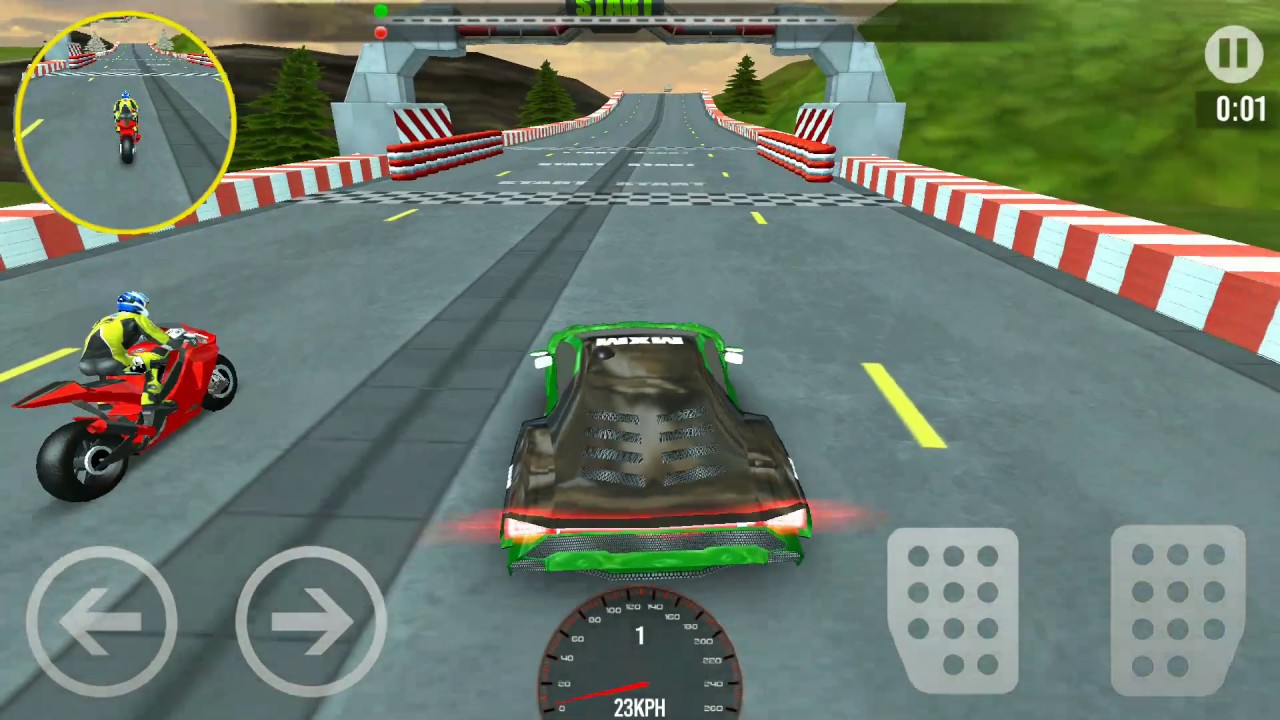 Car vs Bike Racing #android gameplay - YouTube