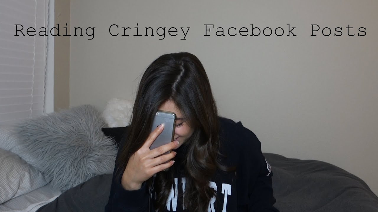 Reading My Old Cringey Facebook Posts - YouTube