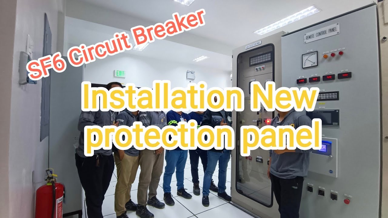 Control Panel wiring and Testing of Switchgear with interlock - YouTube