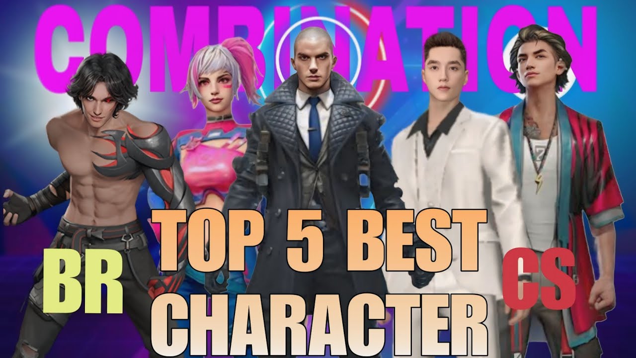 TOP 5 BEST CHARACTER COMBINATION 😈 FOR BS AND CS RANK || # ...
