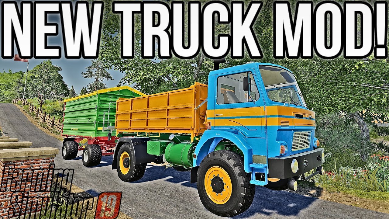 NEW LIZARD TRUCK MOD + TRAILER UPDATE! | FS19 Mods - YouTube