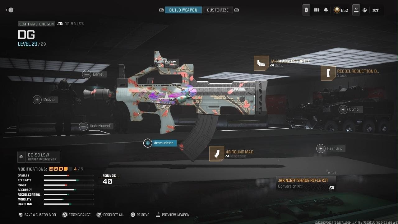 46 kills with NEW DG58 SMG Conversion kit - YouTube