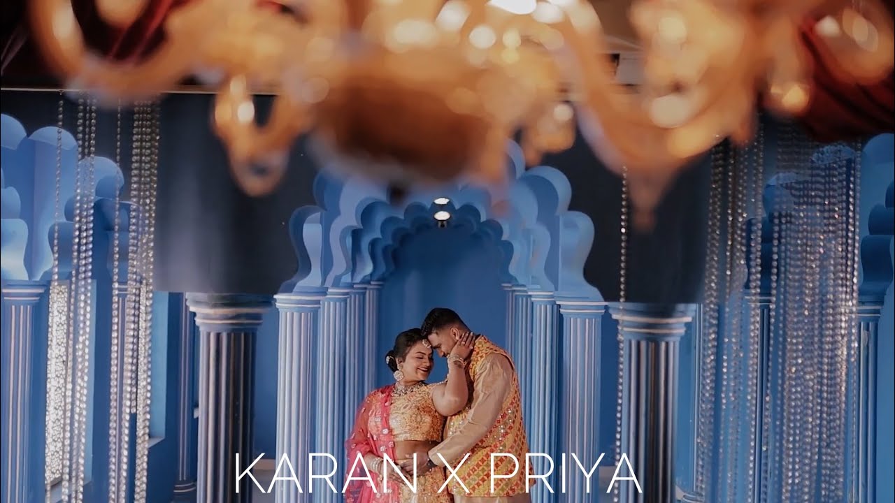 Karan & Priya Prewedding in Sets in the city - YouTube