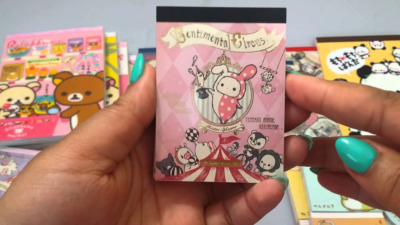 Stationery: Memo Pads and Sticker Sacks! - YouTube