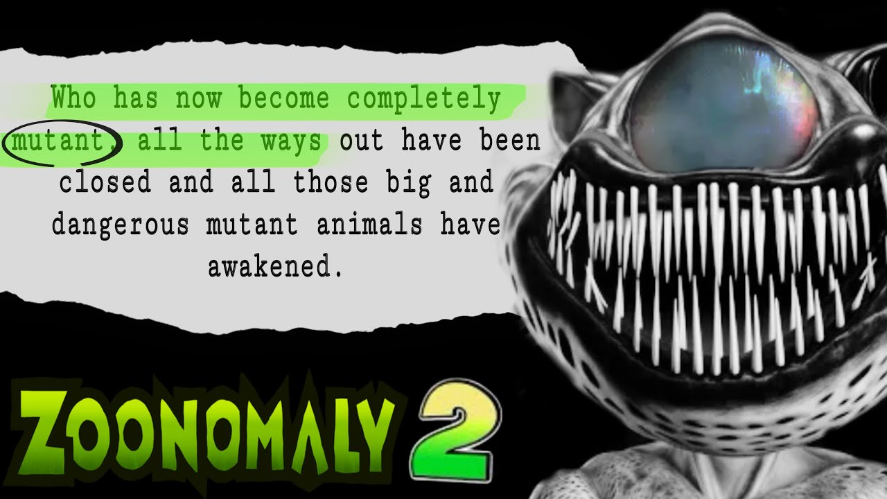 Zoonomaly 2 - Official Main Menu Intro - YouTube
