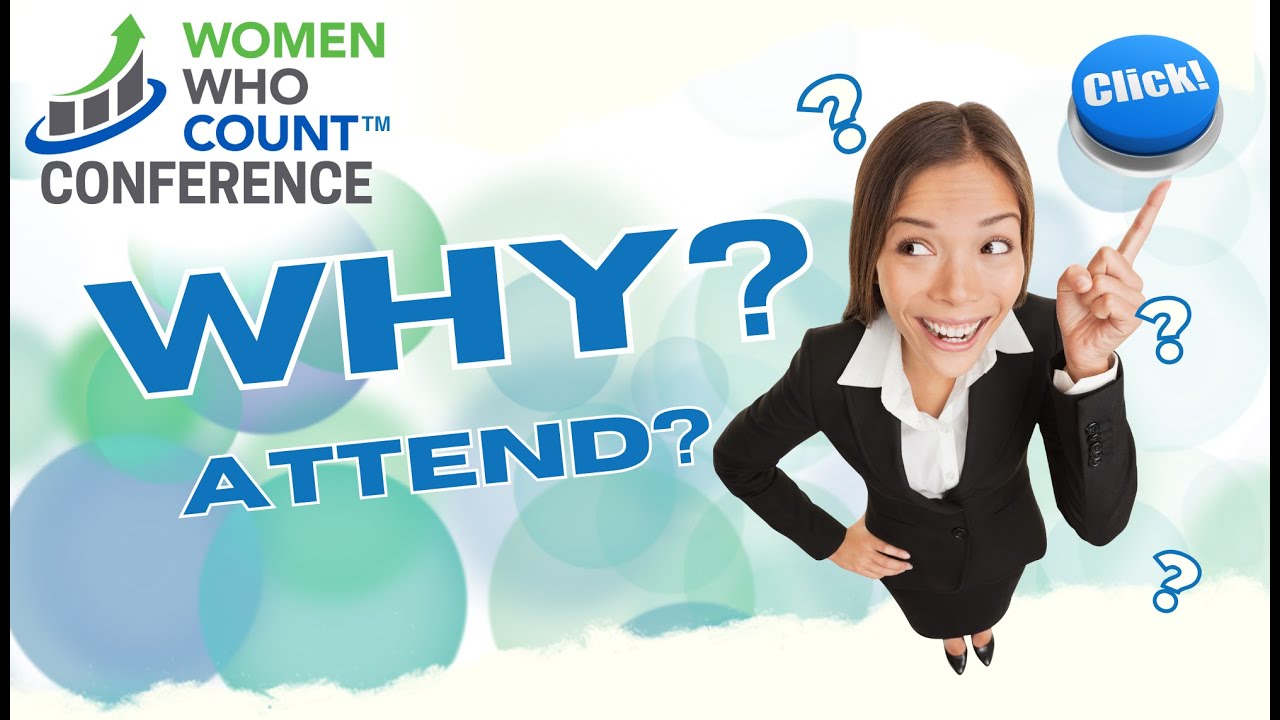 Why attend the nationally recognized Women Who Count Conference? - YouTube