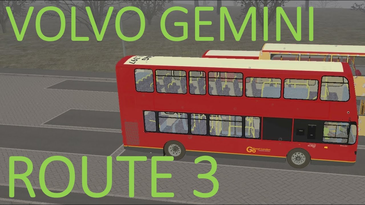 OMSI 2 - TSLP - Volvo Gemini 2 Drive To Crystal Palace - YouTube