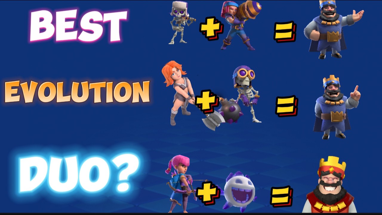 Rating Duo Evolution Cards in Clash Royale - YouTube