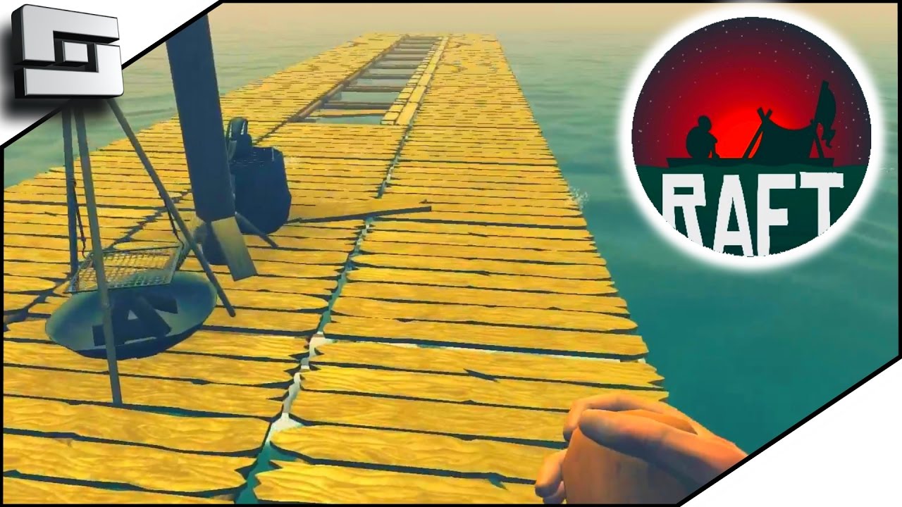 STRANDED ON A RAFT?! - Raft Gameplay Ep 1 | Sl1pg8r - YouTube
